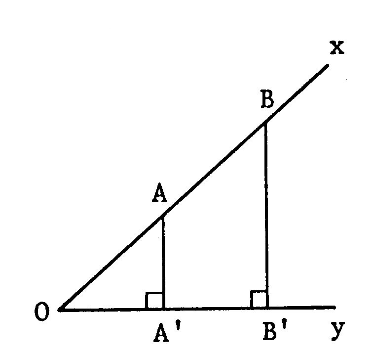 Collège 4ème _ projection orthogonale _ Cosinus_Calculs _ description ...