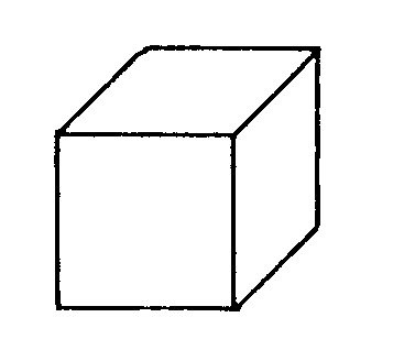 la perspectvie cavalière du parallèlépipède rectangle